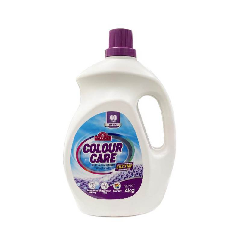 TOPVALU-Liquid Detergent 4KG-AntiBacterial/ColorCare/Reqular.Clean (TopValu)(Suitable for Indoor ...