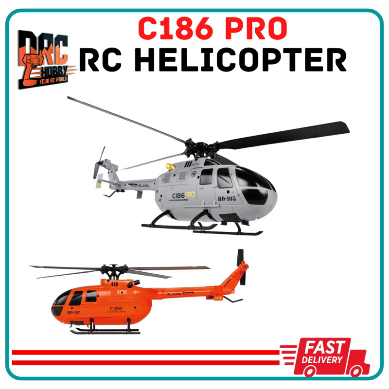 C186 Pro Remote Control Helicopter 2.4G 4 Channel (2X BATTERY) | Shopee ...