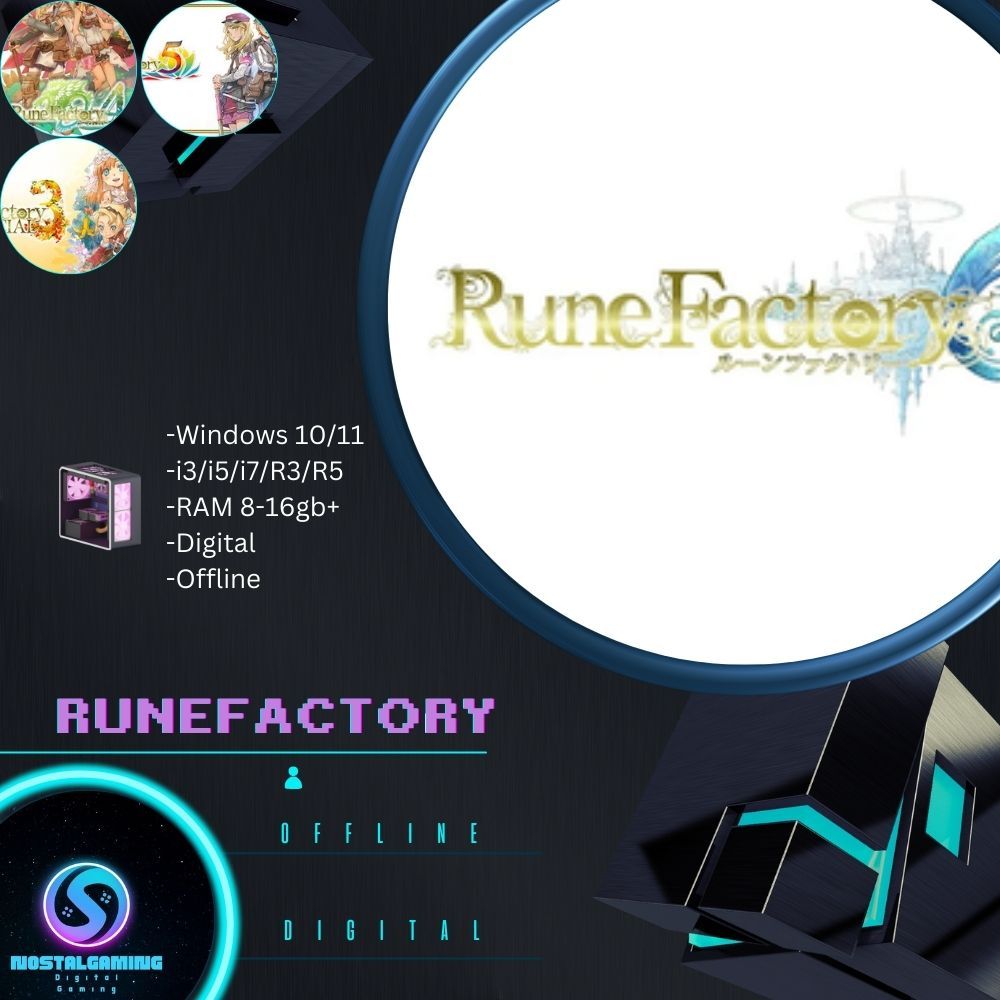 [Pc Game] [Digital] Rune Factory | Shopee Malaysia