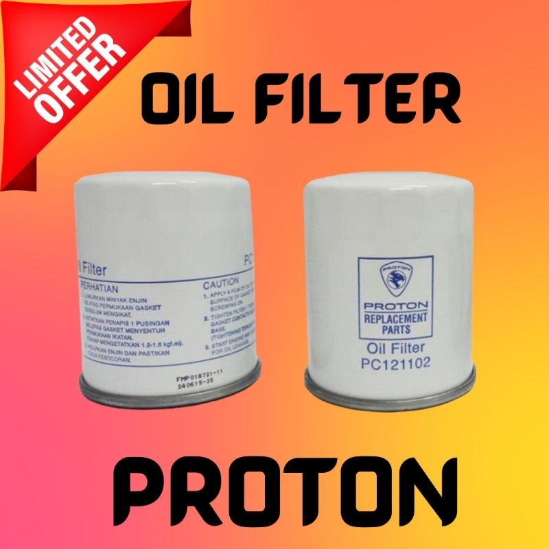 Oil Filter Proton 💯 Original | Shopee Malaysia