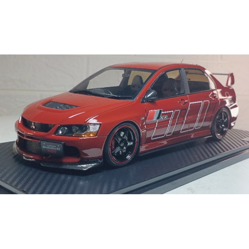 ignition model 1/18 Mitsubishi Evo 9 ralliart | Shopee Malaysia