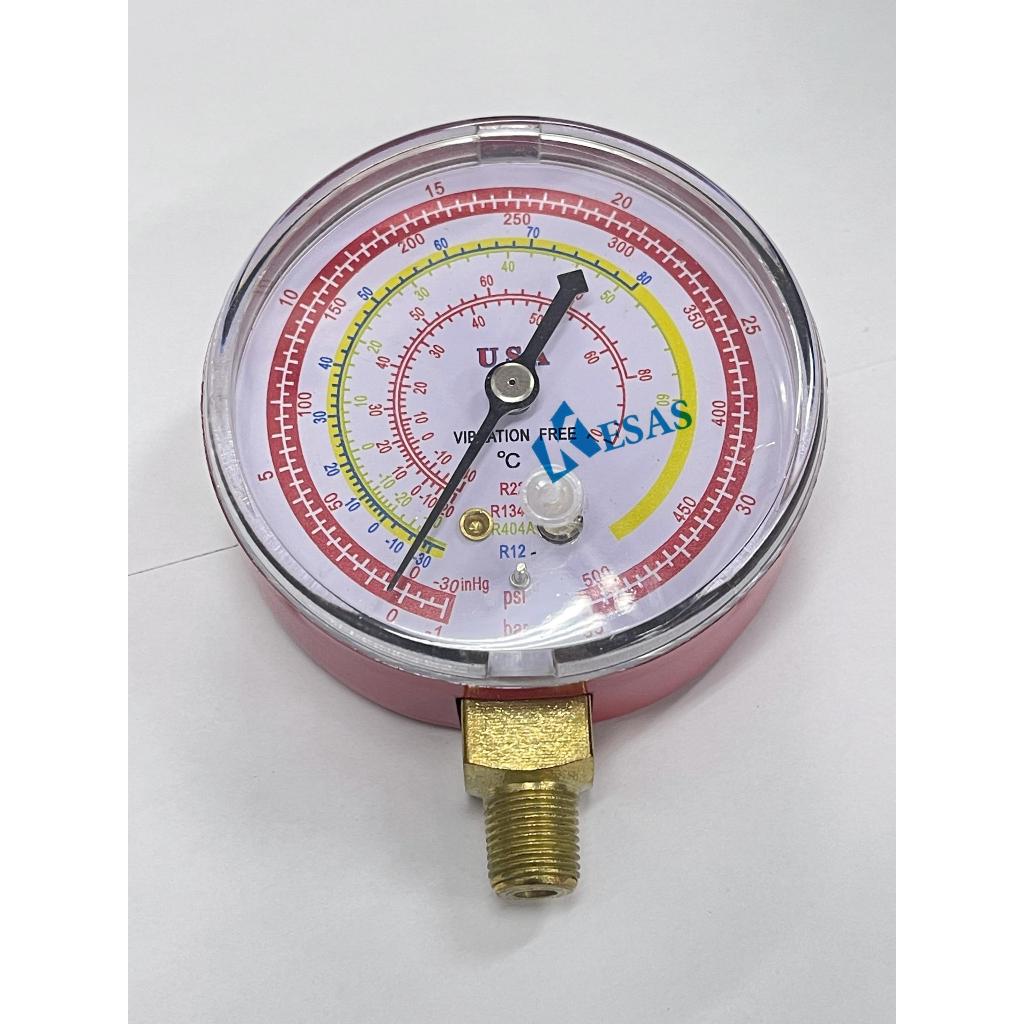 Red Air Conditioner R404/R134A/R22 R12 Refrigerant High Pressure Gauge ...