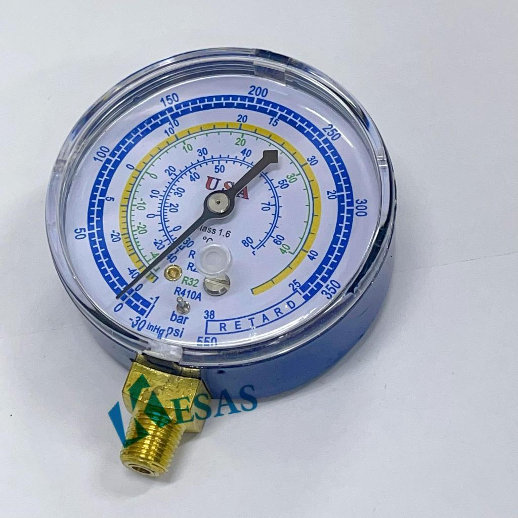 Air Conditioner R410A R134A R22 R32 Refrigerant Low Pressure Gauge PSI ...