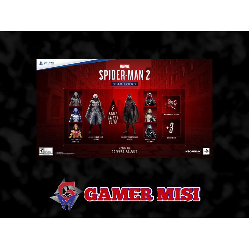 MARVEL'S SPIDER-MAN 2 DLC CODE (NEW) | Shopee Malaysia