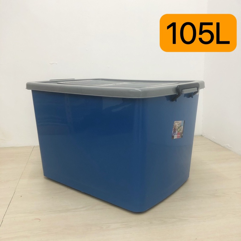 APPLELADY 105L Storage Box With Wheel JT5034 / Bekas Simpanan Roda ...