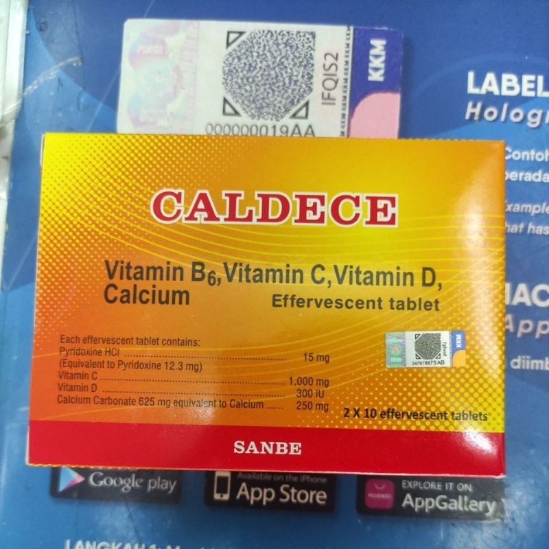 🔥Hot selling Vitamin 🔥Caldece Effervescent Tablet | Shopee Malaysia