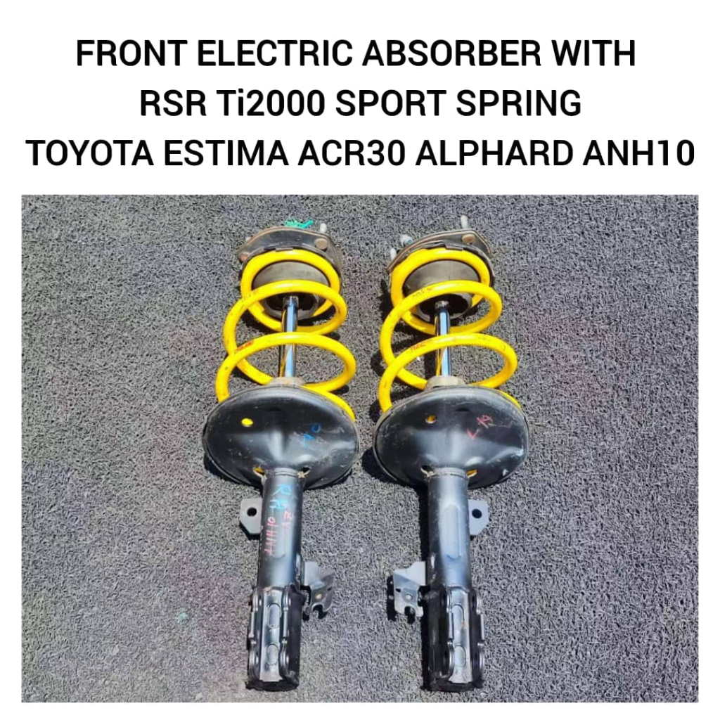 Front Electric Absorber with RSR Ti2000 Sport Spring Toyota Previa ...