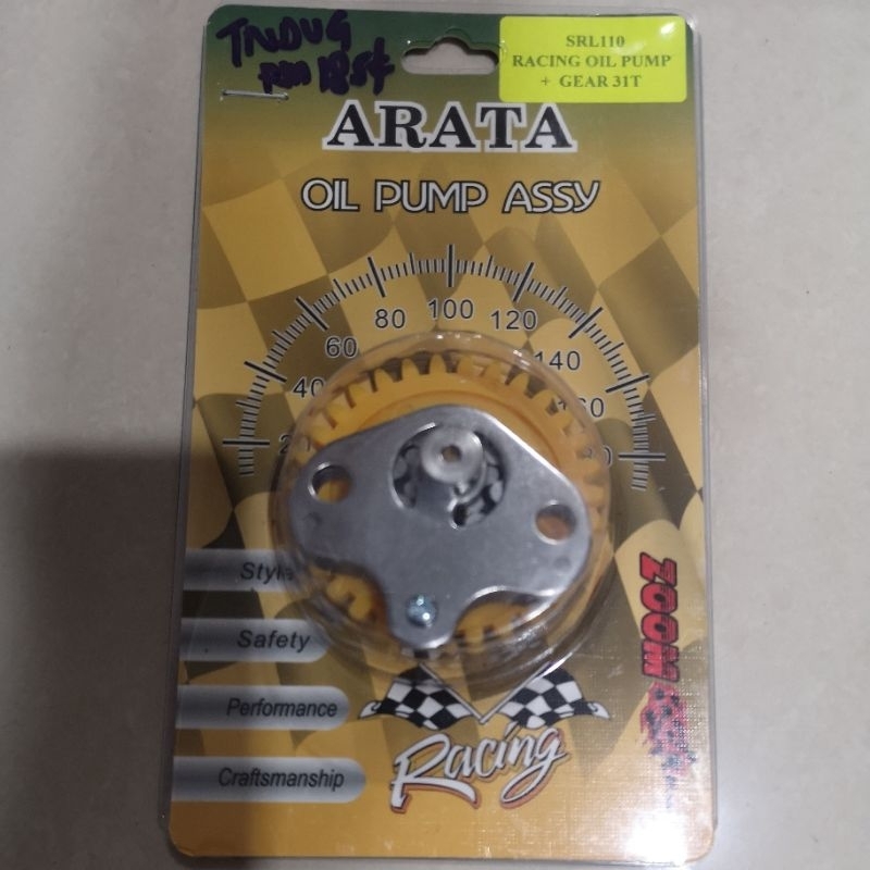 YAMAHA SRL110 OIL PUMP RACING 100% ORIGINAL BRAND ARATA HIGH QUALITY | Shopee Malaysia