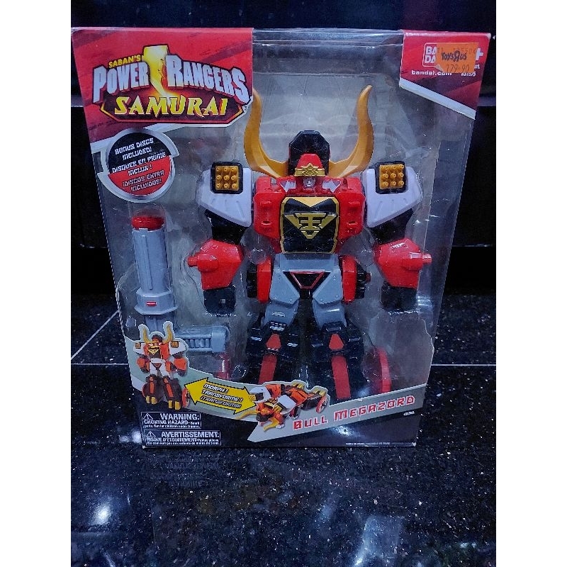 Power Rangers Samurai Bull Megazord | Shopee Malaysia
