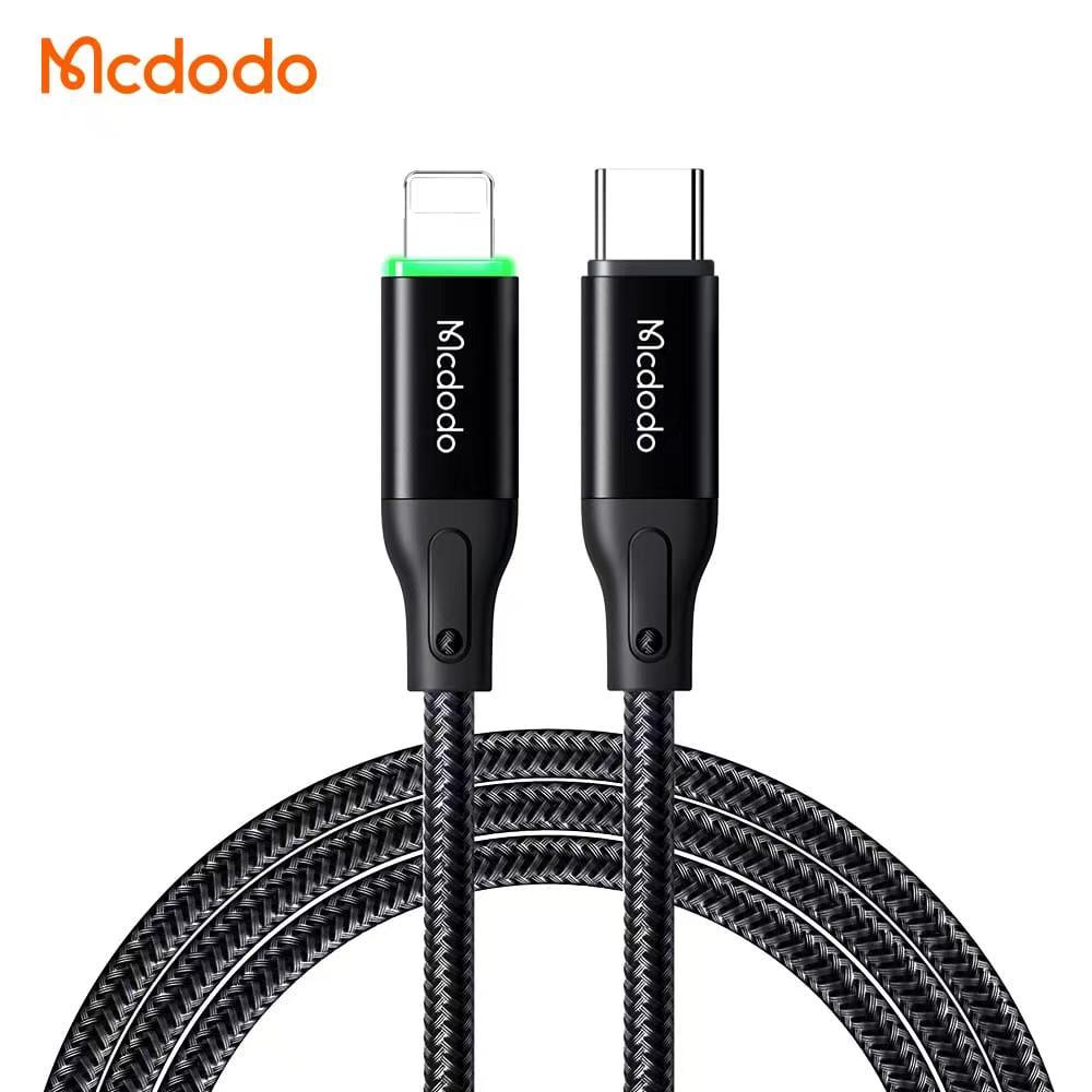 MCDODO CA-305 36W Auto Power Off PD USB Data Cable Type C To iP Super Fast Quick Charging ...