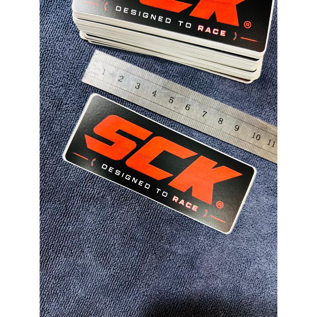 Sticker Motor SCK Racing Universal Helmet Bag Body Fairing Mini Arm Rim ...