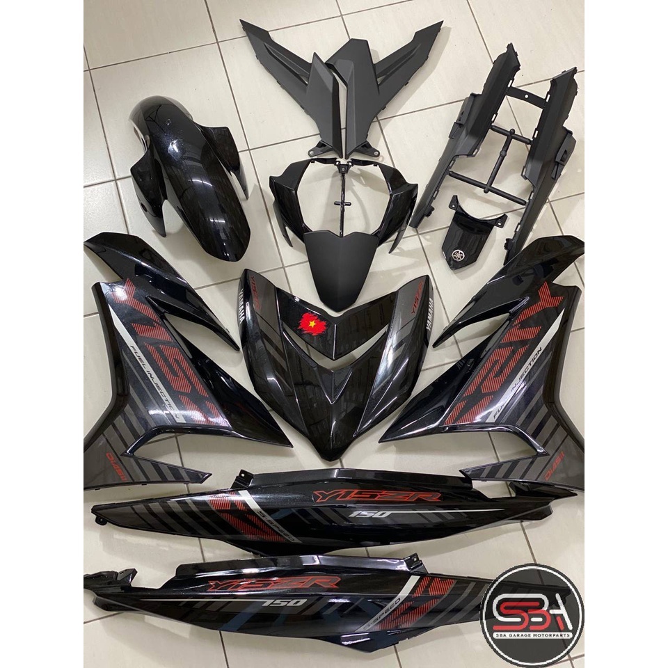 COVER SET Y15ZR V1 V2 HITAM FIRST EDITION BATMAN VIETNAM COVERSET ...