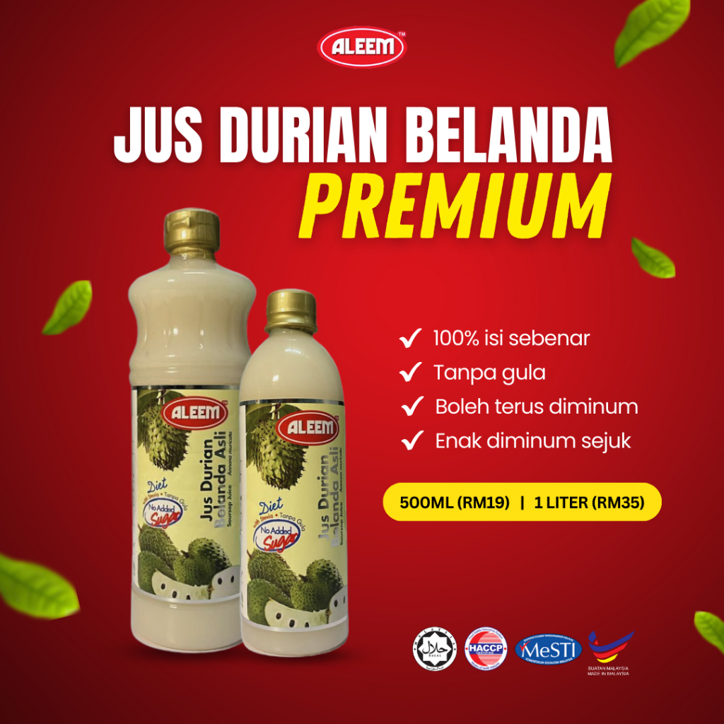 Pati Jus Durian Belanda (Boleh terus diminum. Isi 100%) | Shopee Malaysia