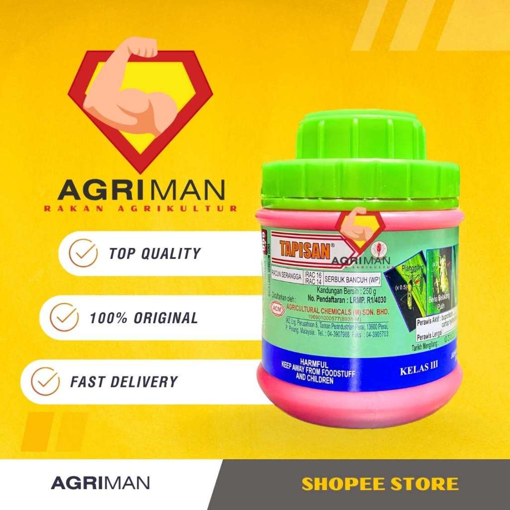 ACM Tapisan 250g - buprofezin 10.0% + cartap hydrochloride 50.0% WP | Shopee Malaysia