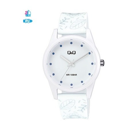 Q&Q Japan by Citizen Floral Dial Ladies Resin Analogue Watch V08A / V08A-001VY | Shopee Malaysia