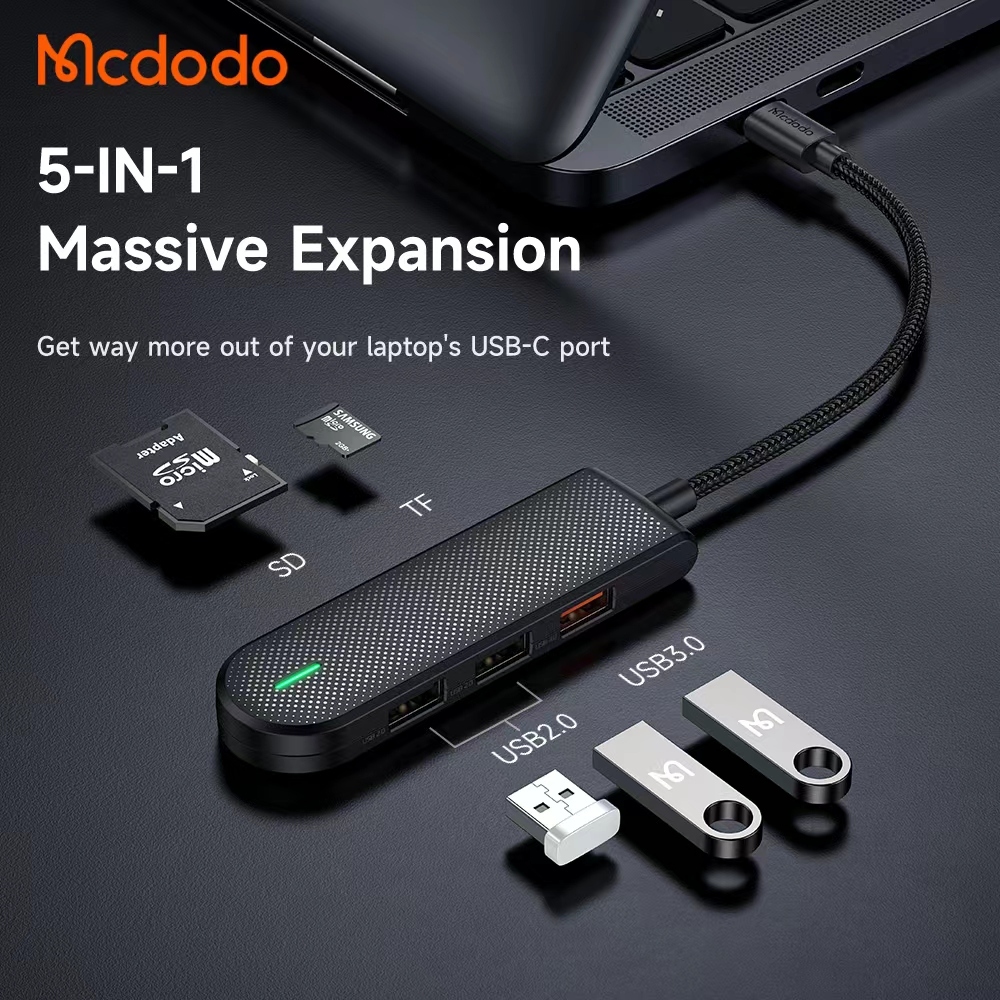 MCDODO HU-143 5 in 1 Massive Expansion USB-C HUB | Shopee Malaysia