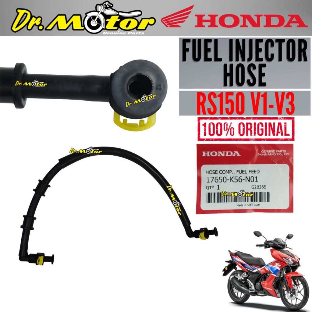 RS150 RS150R RS 150 V1-V3 WINNER Fuel Injector Hose Pipe Feul Pump Paip ...