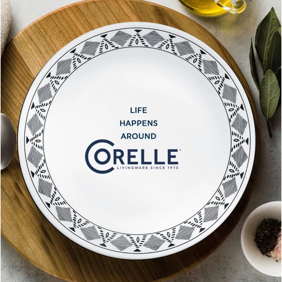 4pc CORELLE DINNER PLATE 26cm Diameter (set of 4 piece) | Shopee Malaysia