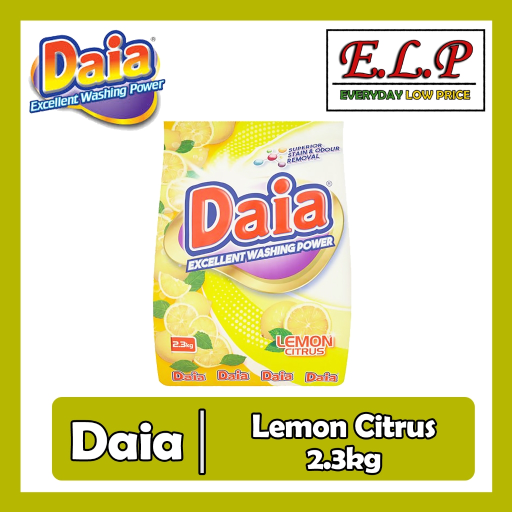 Daia Detergent Powder Pouch 2.1kg / 2.2kg /2.3kg | Shopee Malaysia