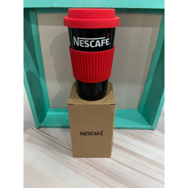 Limited Edition Nescafe Ceramic Coffee Tea Cup/Mug With Silicone Lip ...