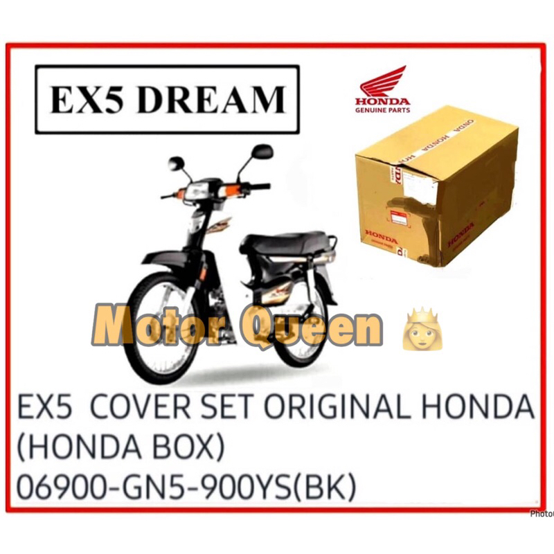 Cover Set Honda Ex5 High Power / Ex5 Dream 100% Honda Original ( HONDA ...