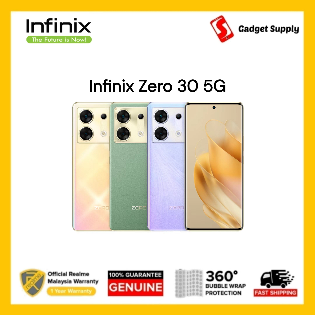 Infinix Zero 30 5G | 12GB(+9GB) RAM 256GB ROM | Shopee Malaysia