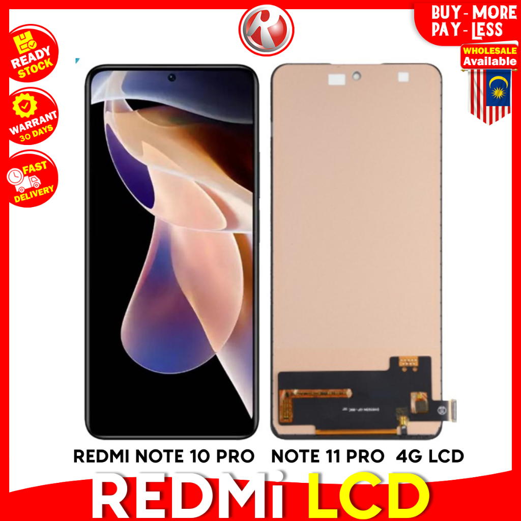 REDMI NOTE 10 PRO/NOTE 11 PRO 4G M2101K6G M2101K6R/2201116TG LCD Touch ...