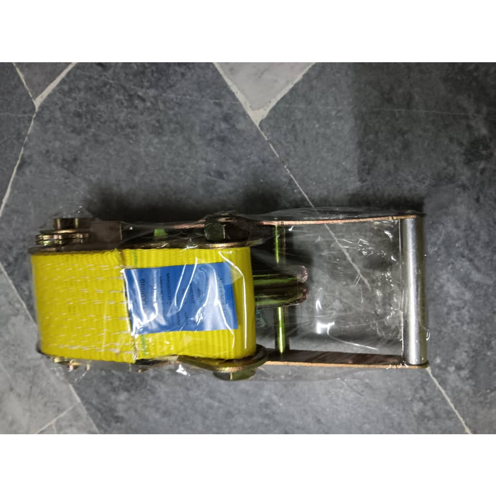 75MM WIDTH X 20 MTR CARGO LASHING RATCHET TIE DOWN C/W DOUBLE J HOOK (SUPERTEX) MBL: 10 TON ...