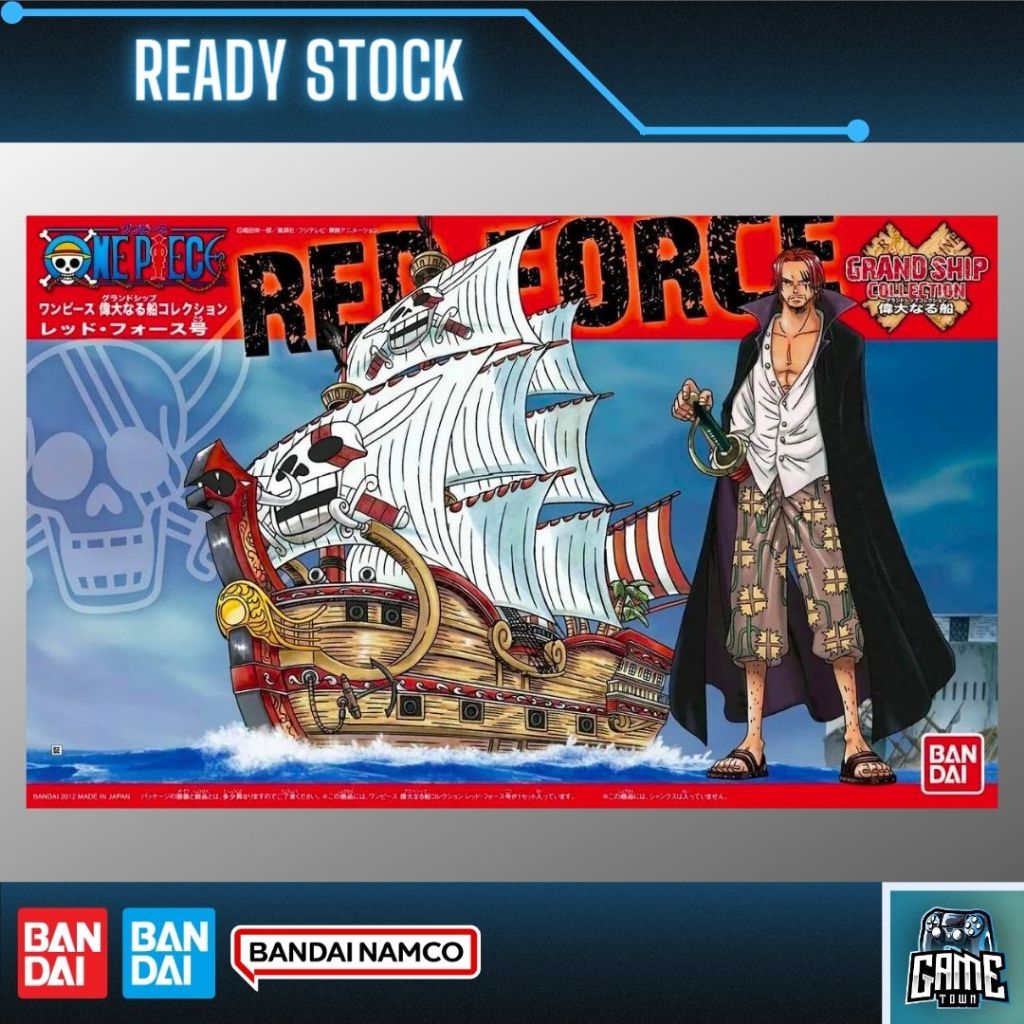 Bandai One Piece Grand Ship Collection 04 Red Force | Shopee Malaysia