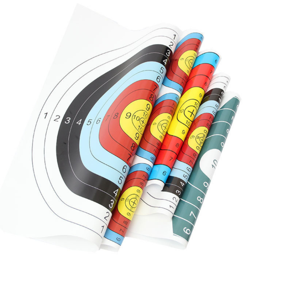 Archery Target Shooting Foam Target Paper / Archery Target Paper 40cm x ...