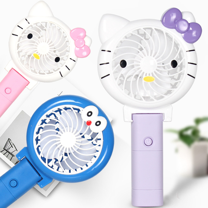 0834 HELLO KITTY USB RECHARGEABLE FAN ( HAND MINI FAN) | Shopee Malaysia