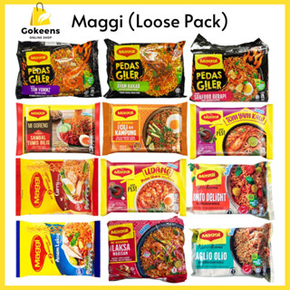 MAGGI Instant Noodles Loose Pack Asam Laksa, Kari, Ayam, Tom Yam, Maggi ...
