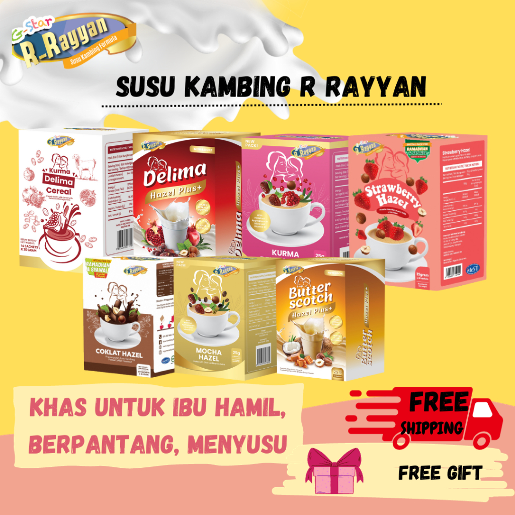 [ORIGINAL] Susu Kambing R Rayyan Milkbooster/Hamil (Semenanjung & Sabah ...