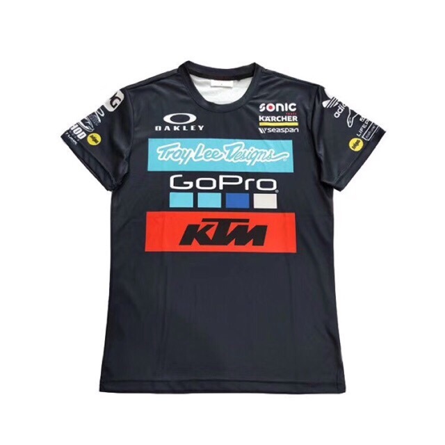 MOTOGP TSHIRT SUBLIMATION KTM TROY LEE DESIGN GOPRO OAKLEY DESIGN T ...