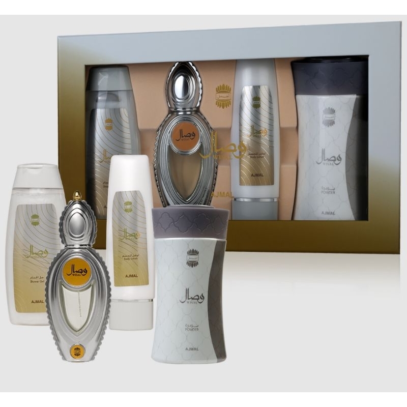 Wisal Gift Set By Ajmal Luxury Perfume Set (100% Original) | Shopee ...