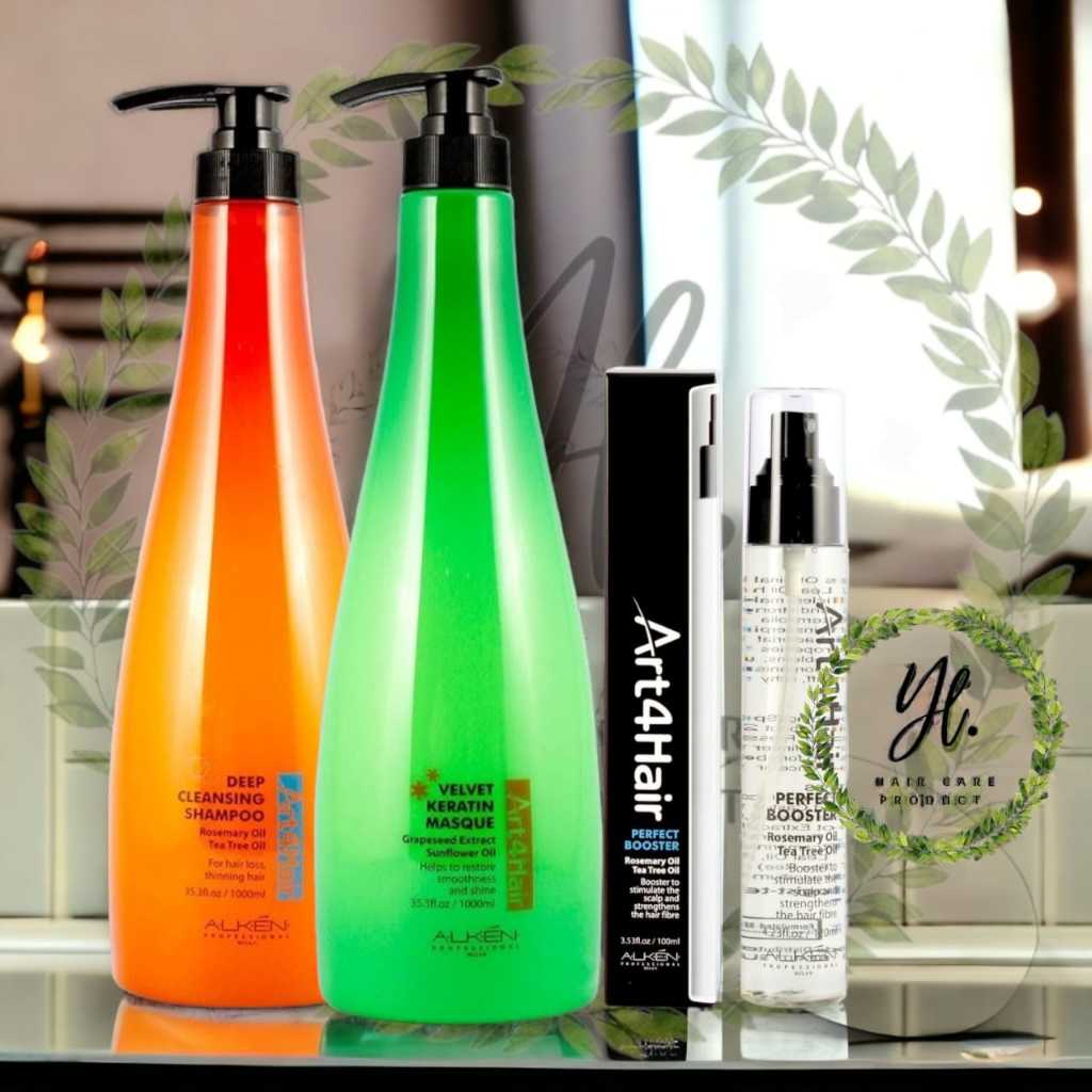 ALKEN ART4HAIR SHAMPOO 1L + MASQUE 1L + TONIC VALUE SET (3ITEM ...