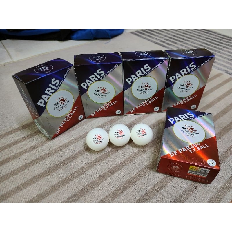 Double Fish 3* Olympic Paris Ball Original ( New 2024 ) | Shopee Malaysia