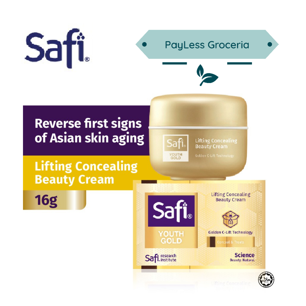 Safi Youth Gold Beauty Cream / Krim Kecantikan 16g [Expired 10/2026 ...
