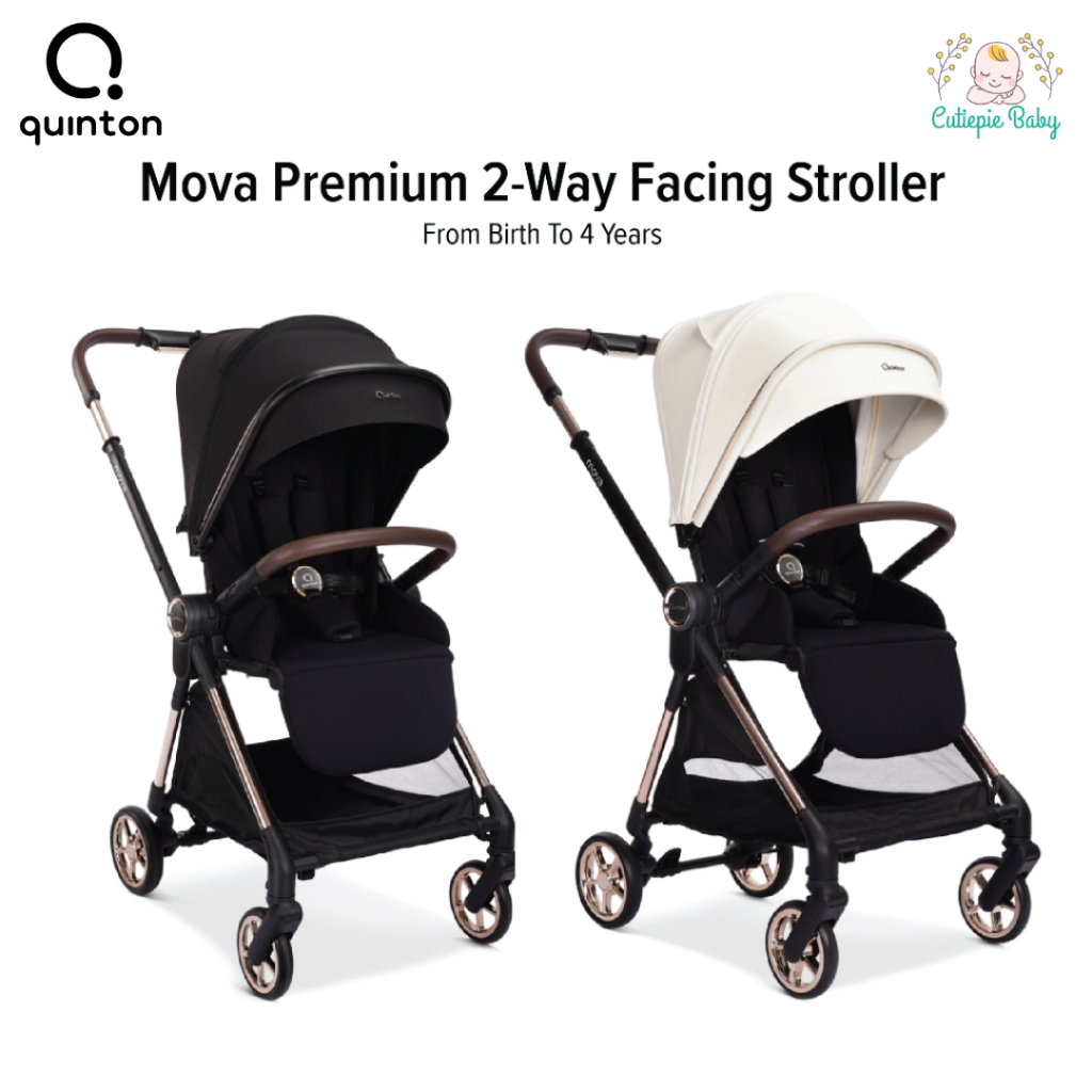 Quinton Mova Premium Stroller Reversible 2 Way Facing Baby Travel ...