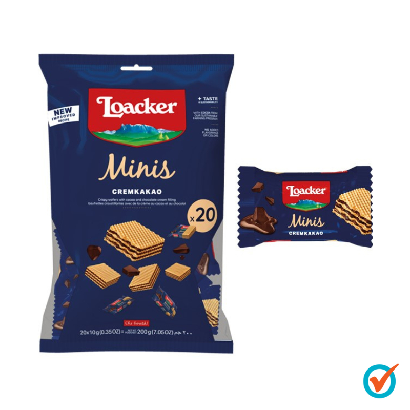 Loacker Classic Minis 200g - Kakao | Shopee Malaysia