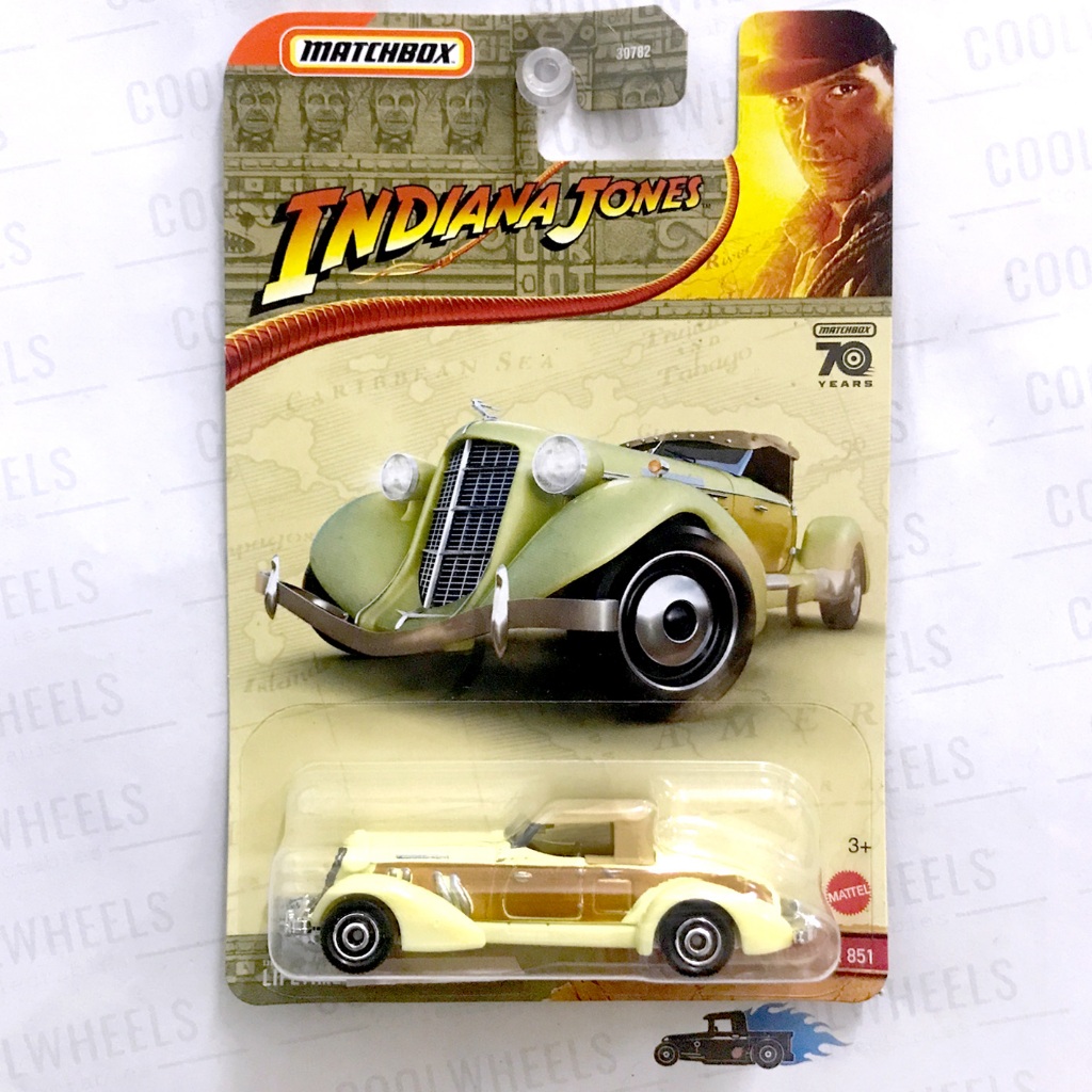 Matchbox 2023 Indiana Jones 1936 Auburn Speedster 851 | Shopee Malaysia