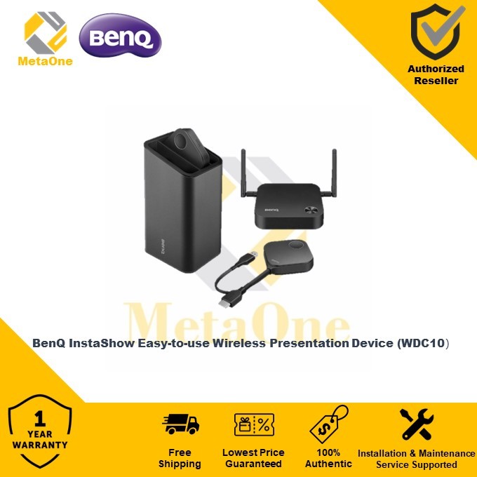 BenQ InstaShow Easy-to-use Wireless Presentation Device (WDC10 ...