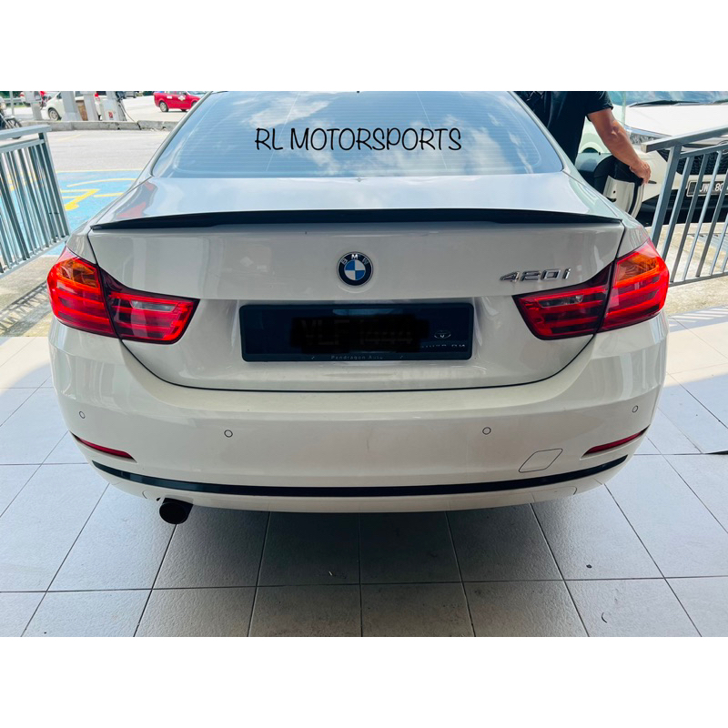 BMW F32 4 series M4 M sport performance rear boot trunk ducktail lip ...