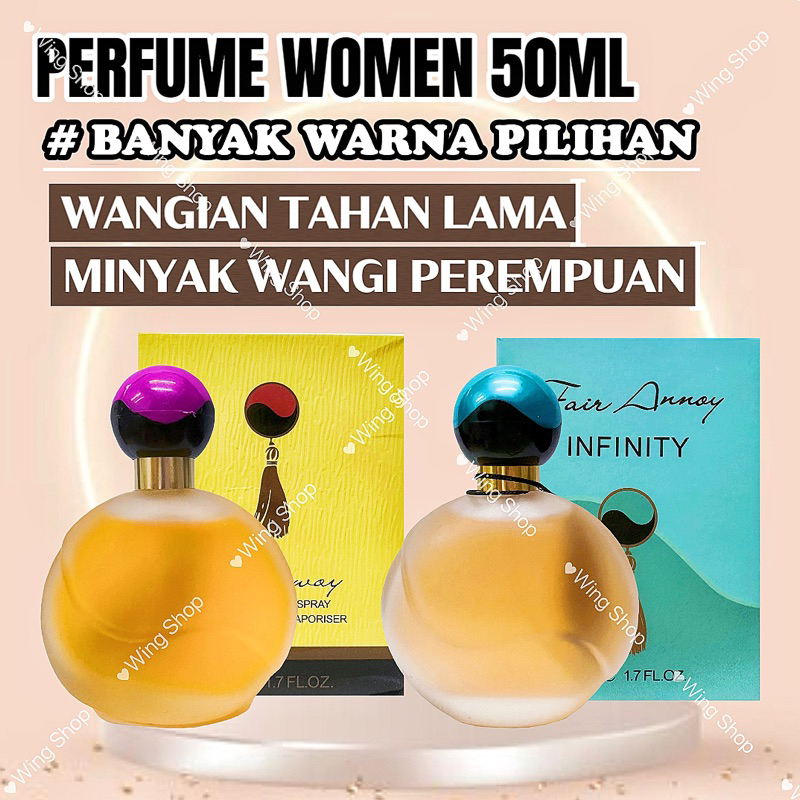 50ML F@r A@Way Perfume For Women EAU DE PARFUM Minyak Wangi Perempuan ...