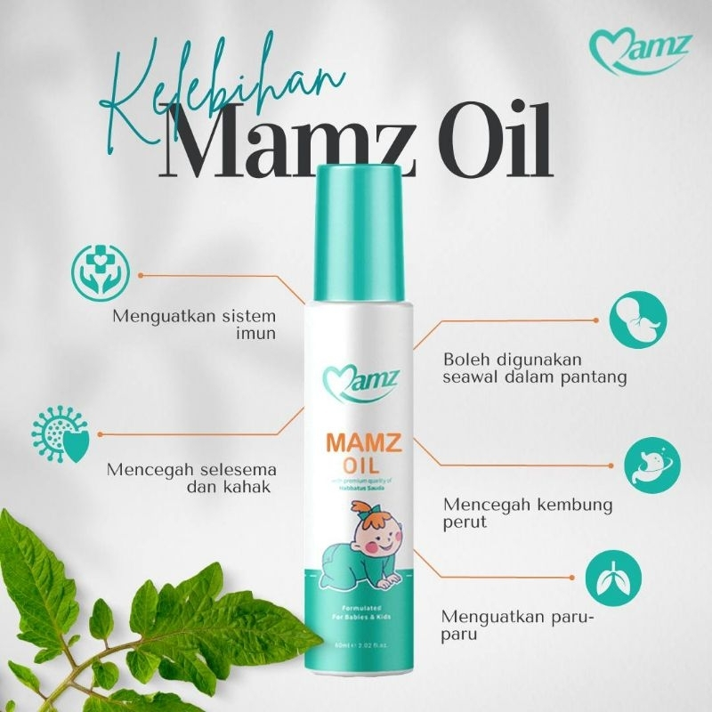 Mamz Oil Penawar Batuk Selesema Berkahak (60ml) | Shopee Malaysia