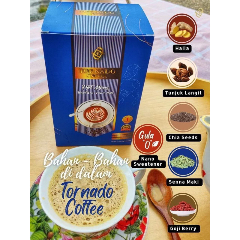 TORNADO COFFEE 100%original HQ free 1 sachet | Shopee Malaysia