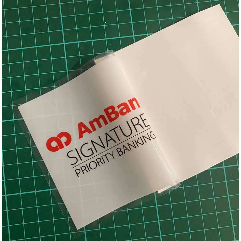 Ambank Signature Priority Banking Parking Permit Car Sticker | Shopee ...
