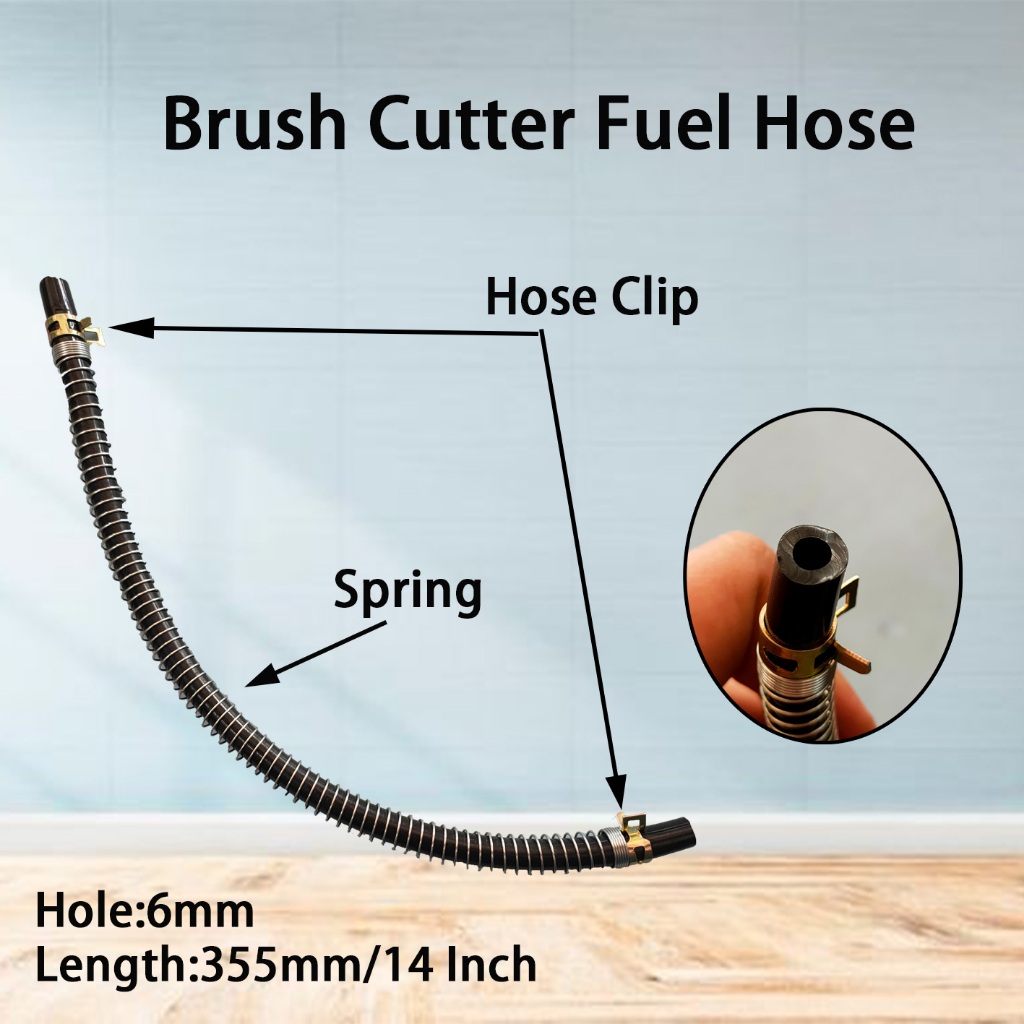 Brush Cutter Fuel Hose BG328 BG430 BG330 Pipe Minyak Mesin Rumput ...