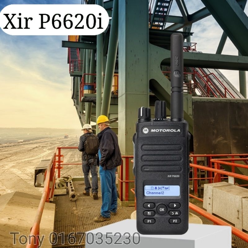 Original MOTOROLA in Malaysia WALKIE TALKIE XIR P6620i WITH SIRIM ...