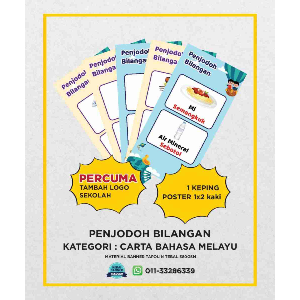 Poster Penjodoh Bilangan | Peribahasa Melayu | BBM Bahasa Melayu ...